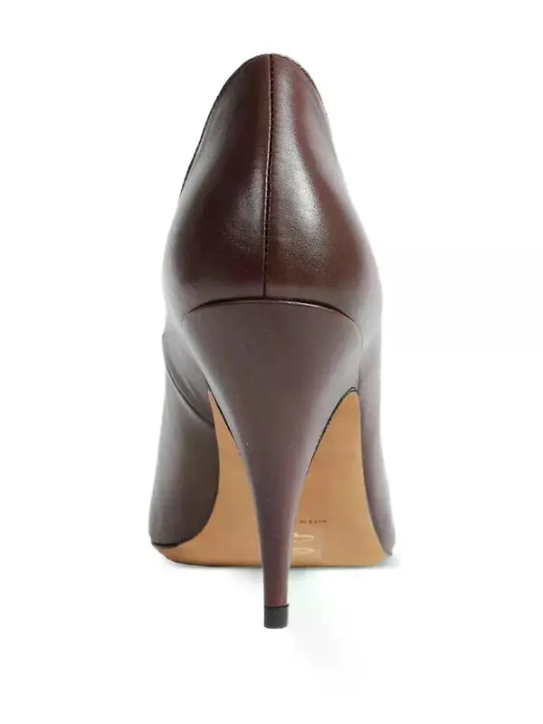 JUDE Icon Creased Leather Pumps