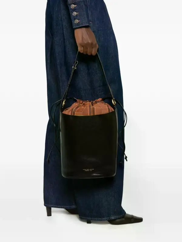 THE BRIDGE Logo-print Bucket Bag