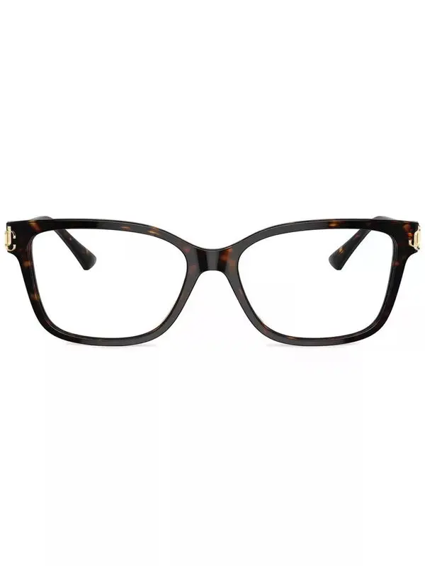JIMMY CHOO Tortoiseshell-effect Glasses - Brown