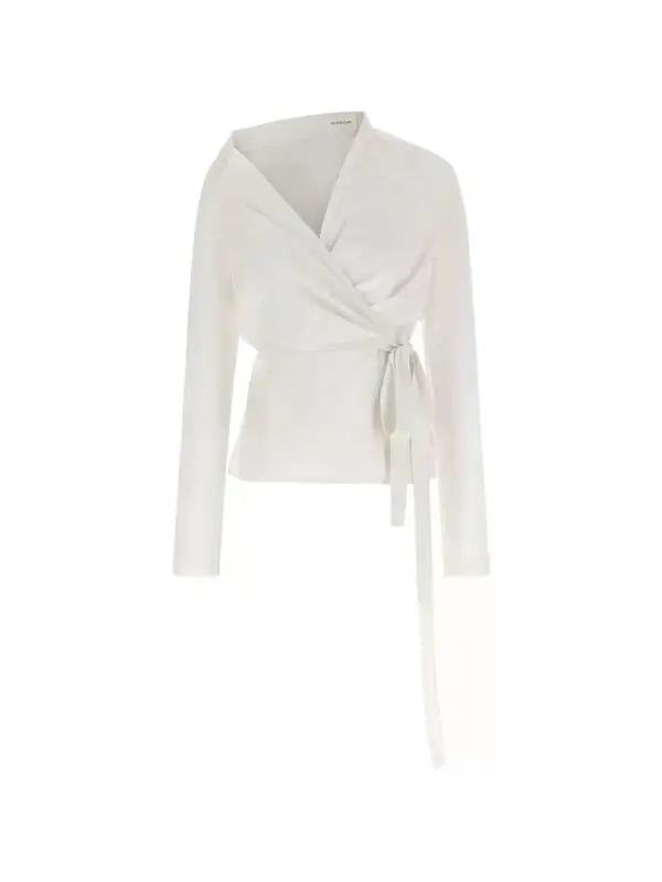 ARMARIUM Thalassa Wrap Blouse - White