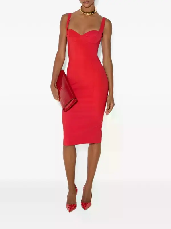 Elisabetta Franchi Technical Fabric Dress