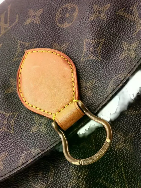 LOUIS VUITTON Saint Cloud Handbag Monogram Canvas Gm Crossbody Bag