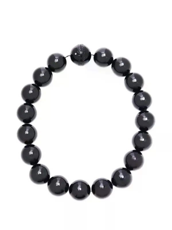 Carolina Herrera Beaded Necklace - Black