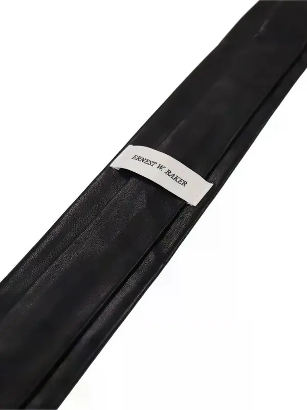 ERNEST W. BAKER Leather Classic Tie