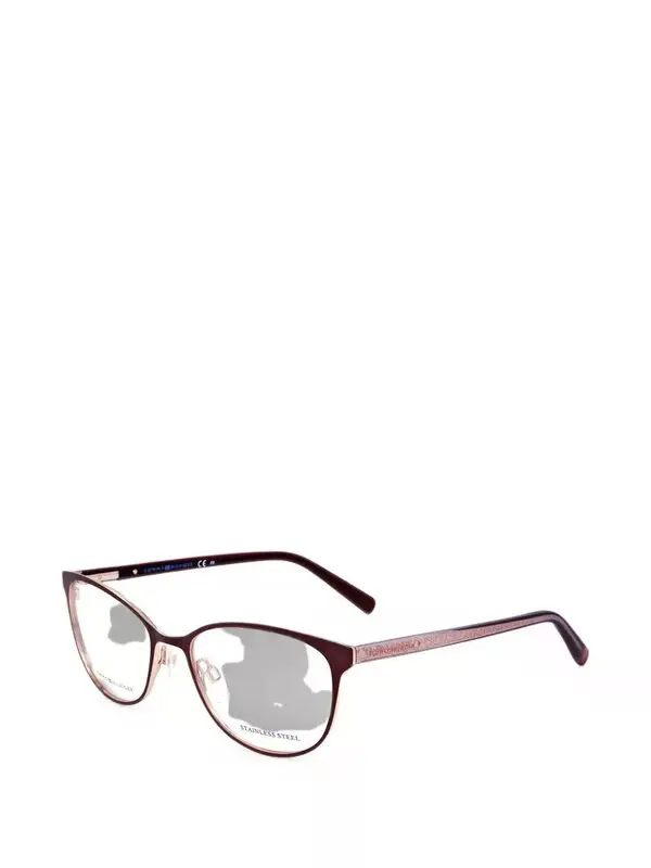 Tommy Hilfiger Cat-eye Frame Glasses - Purple