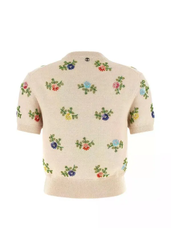 Rabanne Floral-print Top