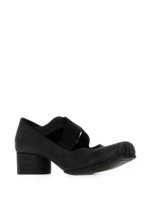 UMA WANG Cross-strap Leather Pumps