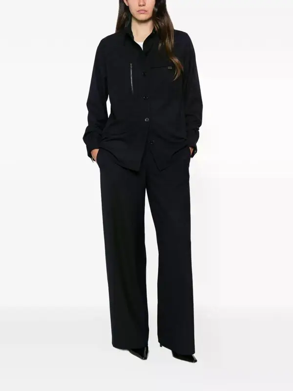 Fabiana Filippi Zip-pocket Shirt - Blue