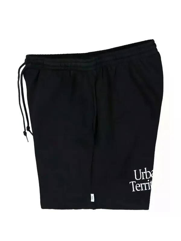 WTAPS Logo-print Drawstring Shorts