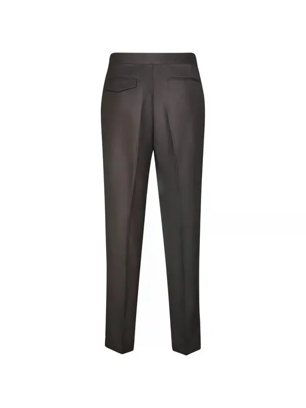 CELLAR DOOR Pleated Side-buckle Trousers