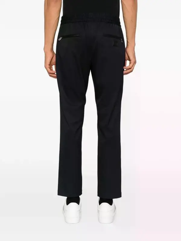 Dolce & Gabbana Logo-patch Drawstring Trousers