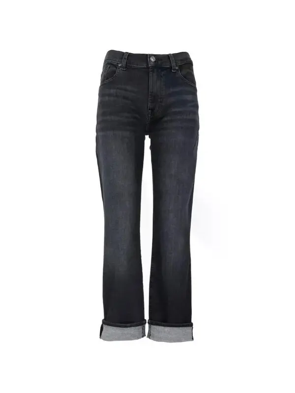 7 For All Mankind Whiskering-effect Jeans