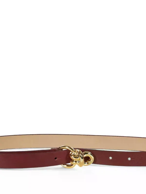 Tagliatore Knot-detail Leather Belt