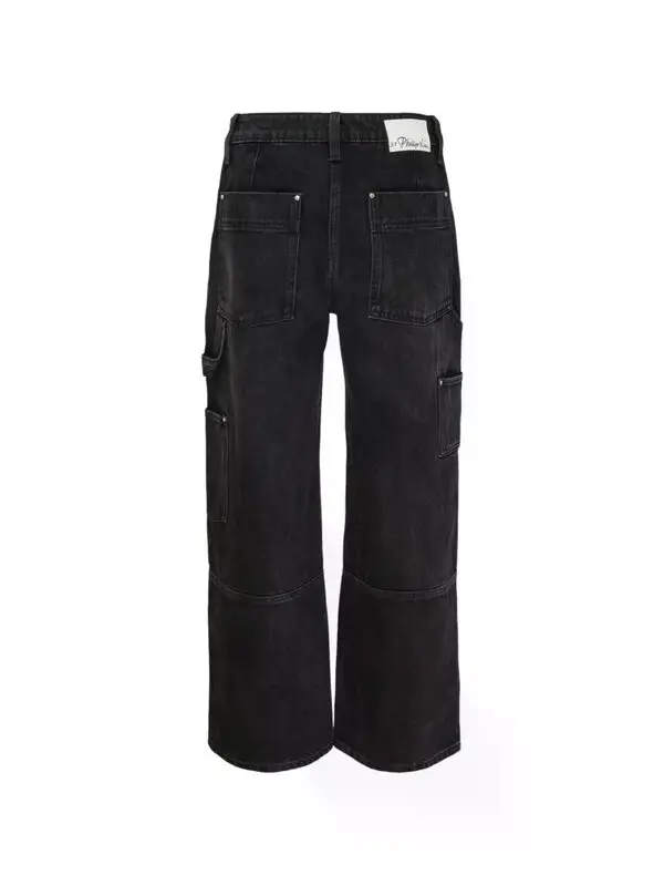 3.1 Phillip Lim Rivet-embellished Carpenter Jeans