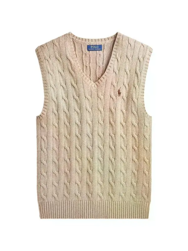 Polo Ralph Lauren Cable-knit V-neck Sweater Vest