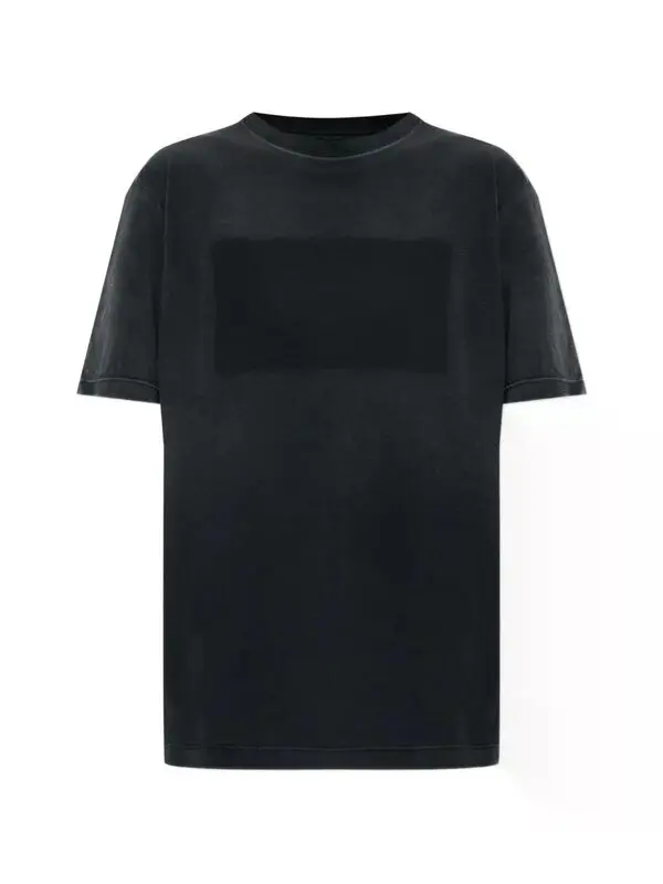 MAISON MARGIELA Patch Cotton Jersey T-shirt - Black