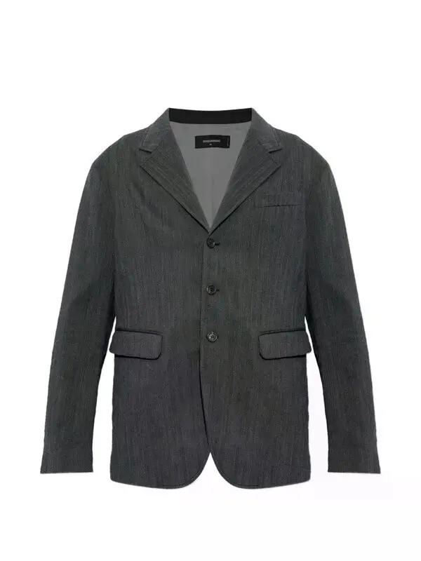 Dsquared2 Osaka Herringbone-pattern Notch-lapels Blazer