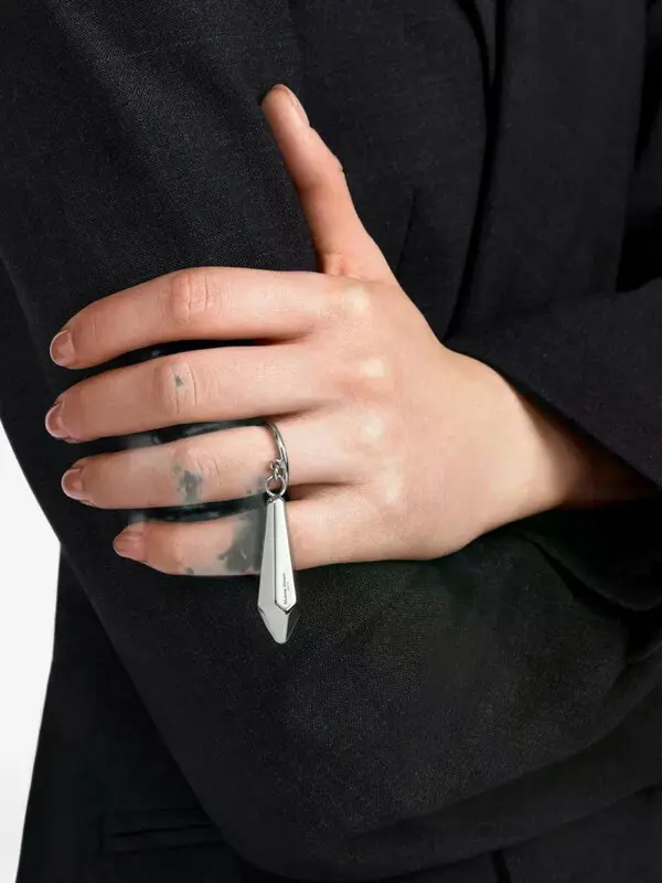 MAISON MARGIELA Logo-detail Pendant Ring