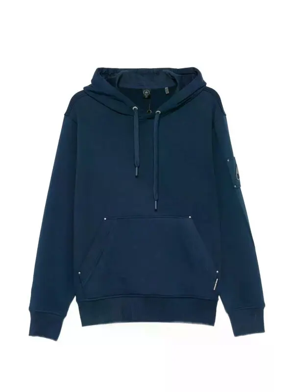 Moose Knuckles Logo-patch Hoodie