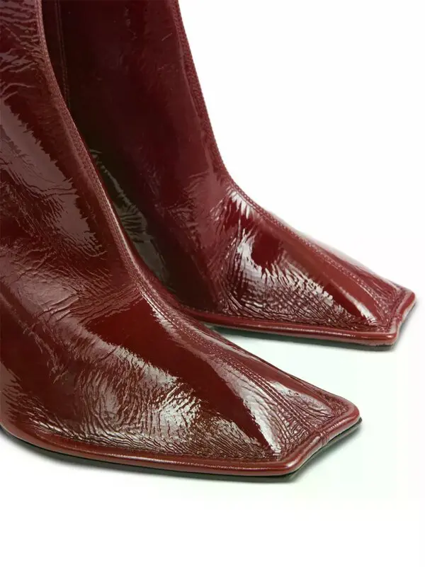 MAISON MARGIELA Piped Square-toe Ankle Boots