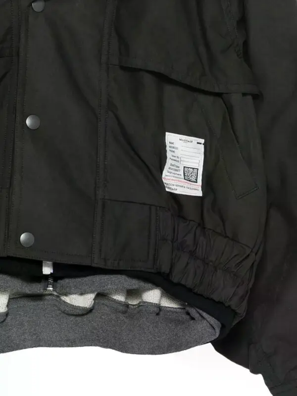 Mihara Yasuhiro Layered-design Hooded Jacket