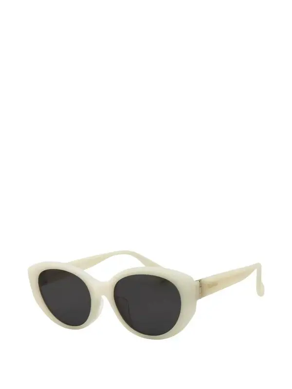 Max Mara Round-frame Sunglasses - White
