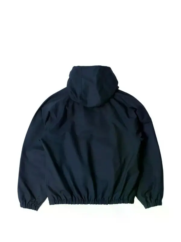 PARRA Circular Logo-print Hooded Coat
