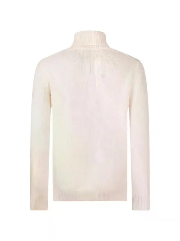 GRAN SASSO Cable-knit Roll-neck Sweater