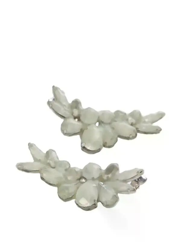 MAISON MARGIELA Engraved-logo Earrings