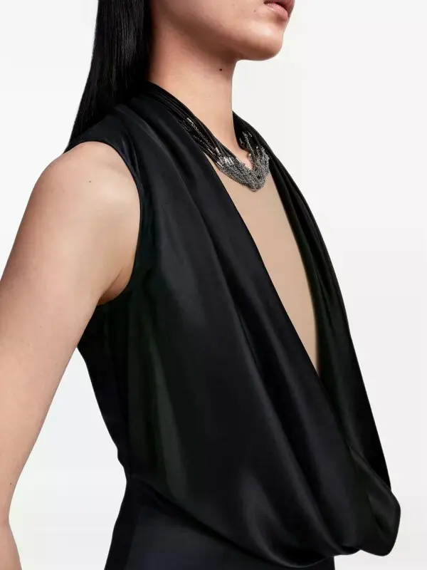 MAISON MARGIELA Cowl-neck Maxi Dress