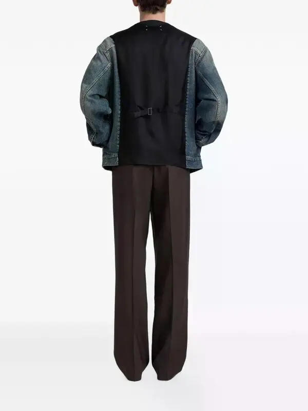 MAISON MARGIELA Bi-material Denim Jacket