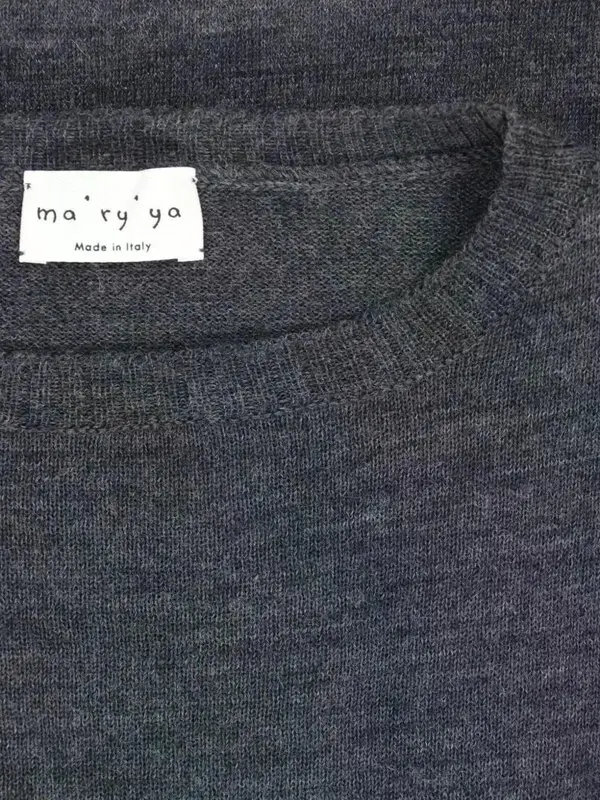 MA'RY'YA Pocket-detail Sweater