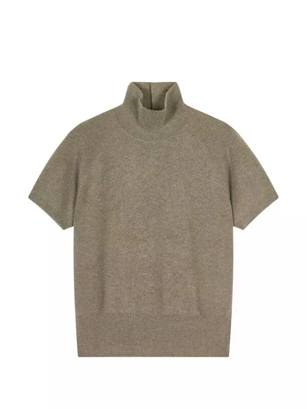 LESS Raglan-sleeve Short-sleeve Sweater