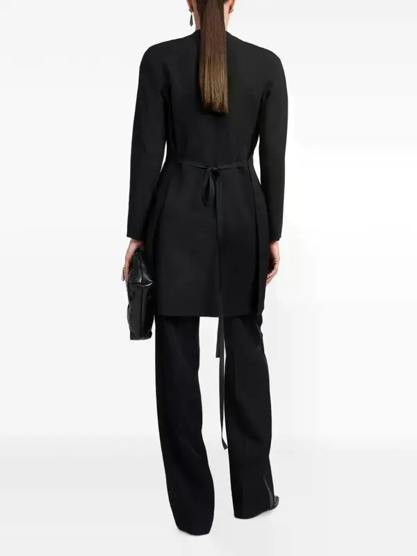 MAISON MARGIELA Tailored Collarless Mini Dress - Black