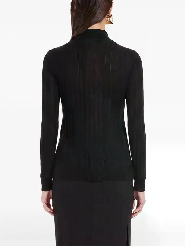 Tagliatore Ribbed-knit Roll-neck Sweater