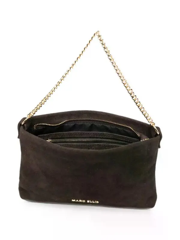 MARC ELLIS Estercm Suede Chain-link Tote Bag