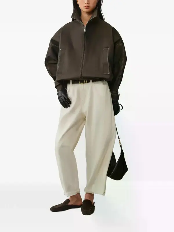 LESS T-silhouette Dolman-sleeve Jacket