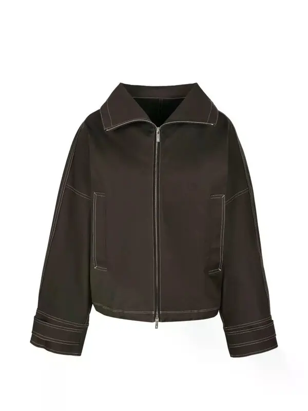 LESS T-silhouette Dolman-sleeve Jacket