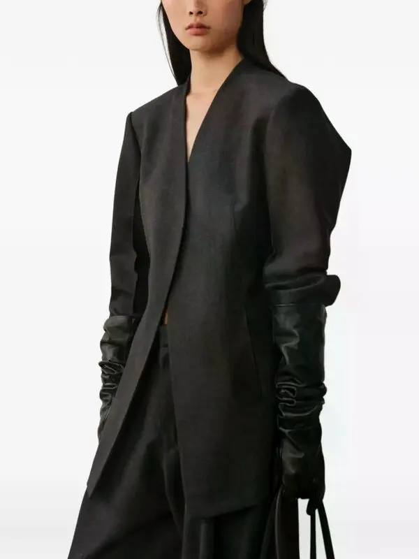 LESS Belted Collar Coat