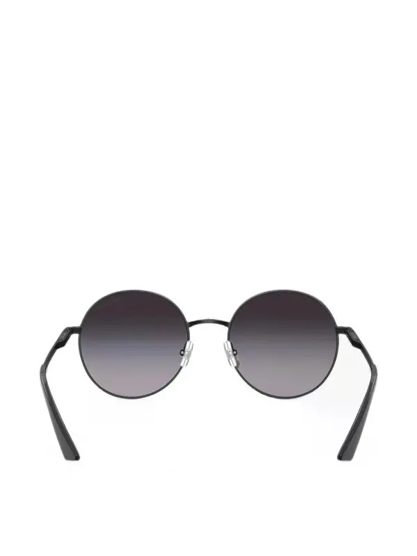 JIMMY CHOO Glitter-detail Round-frame Sunglasses