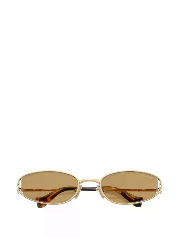 Miu Miu Irregular-frame Sunglasses