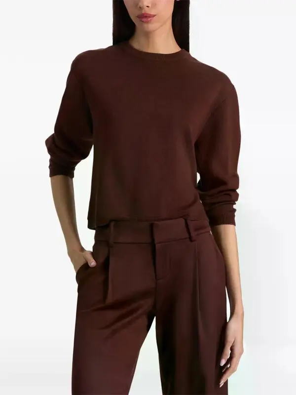 Alice + Olivia Callum Lace-up Sweater