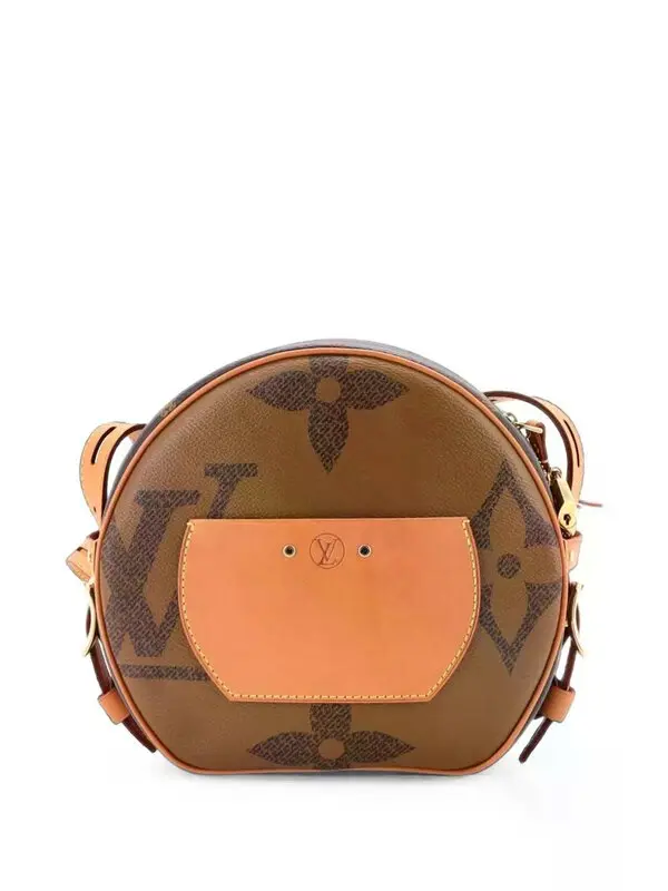 LOUIS VUITTON Boite Chapeau Souple Bag Reverse Monogram Giant Shoulder Bag