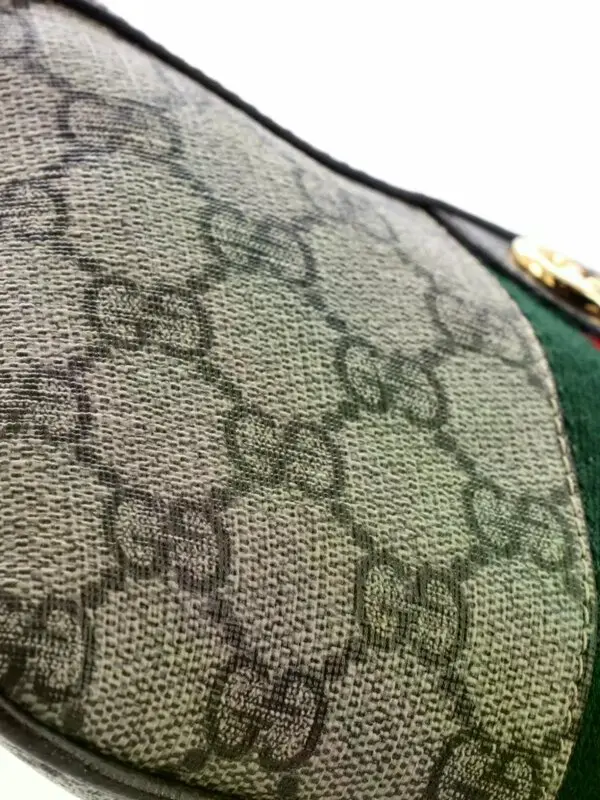 Gucci Ophidia Heart Utility Double Gg Coated Canvas Belt Bag