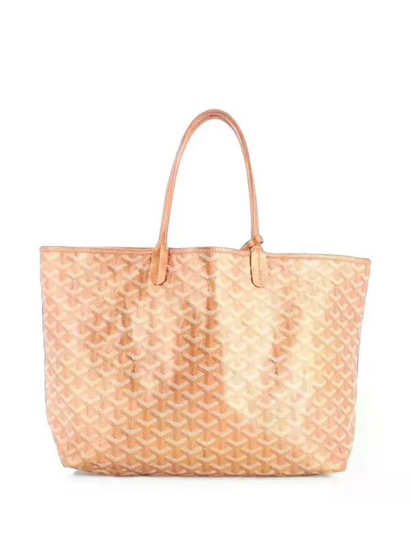 Goyard Saint Louis Precious Metals Coated Canvas Pm Tote Bag - Brown