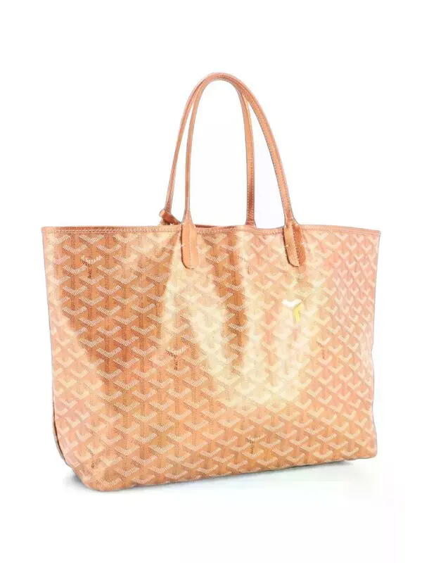 Goyard Saint Louis Precious Metals Coated Canvas Pm Tote Bag - Brown