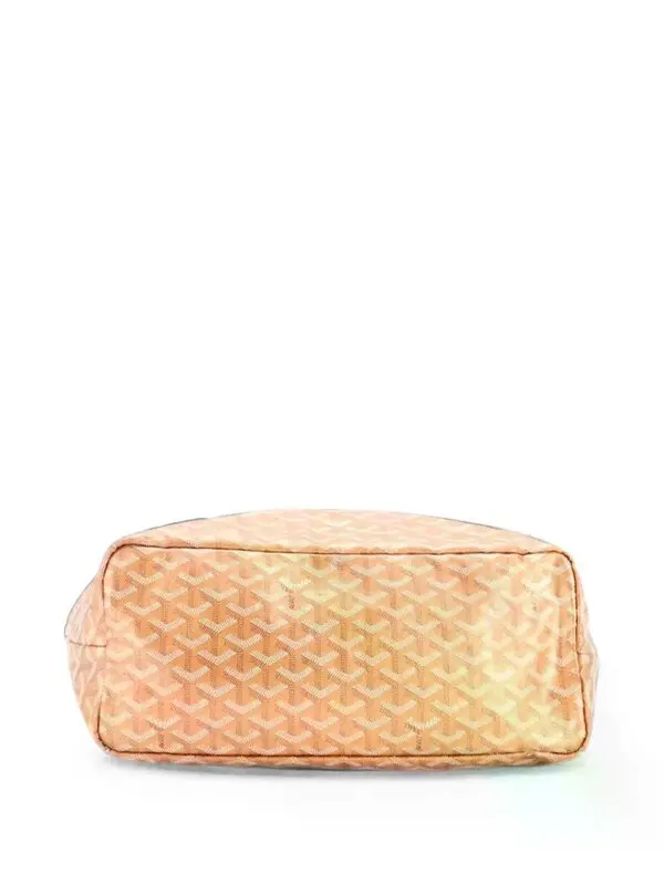 Goyard Saint Louis Precious Metals Coated Canvas Pm Tote Bag - Brown
