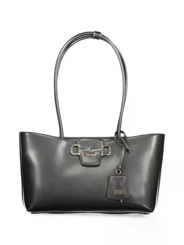 Guess Horsebit Logo-plaque Shoulder Bag