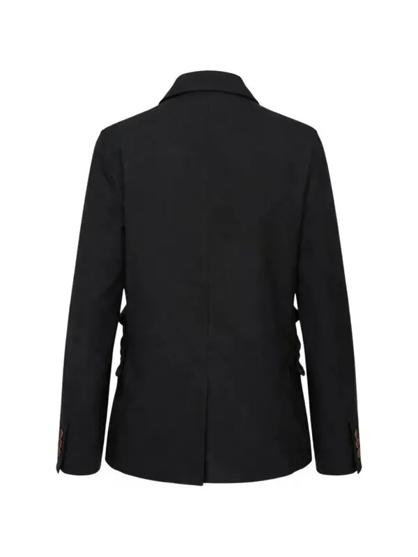 Comme Des Garçons Ruffled Gabardine Blazer