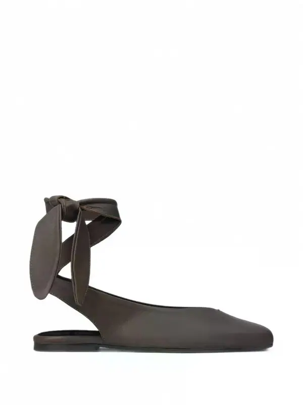 CastaÑer Sybil Tie-fastening Ballet Flats